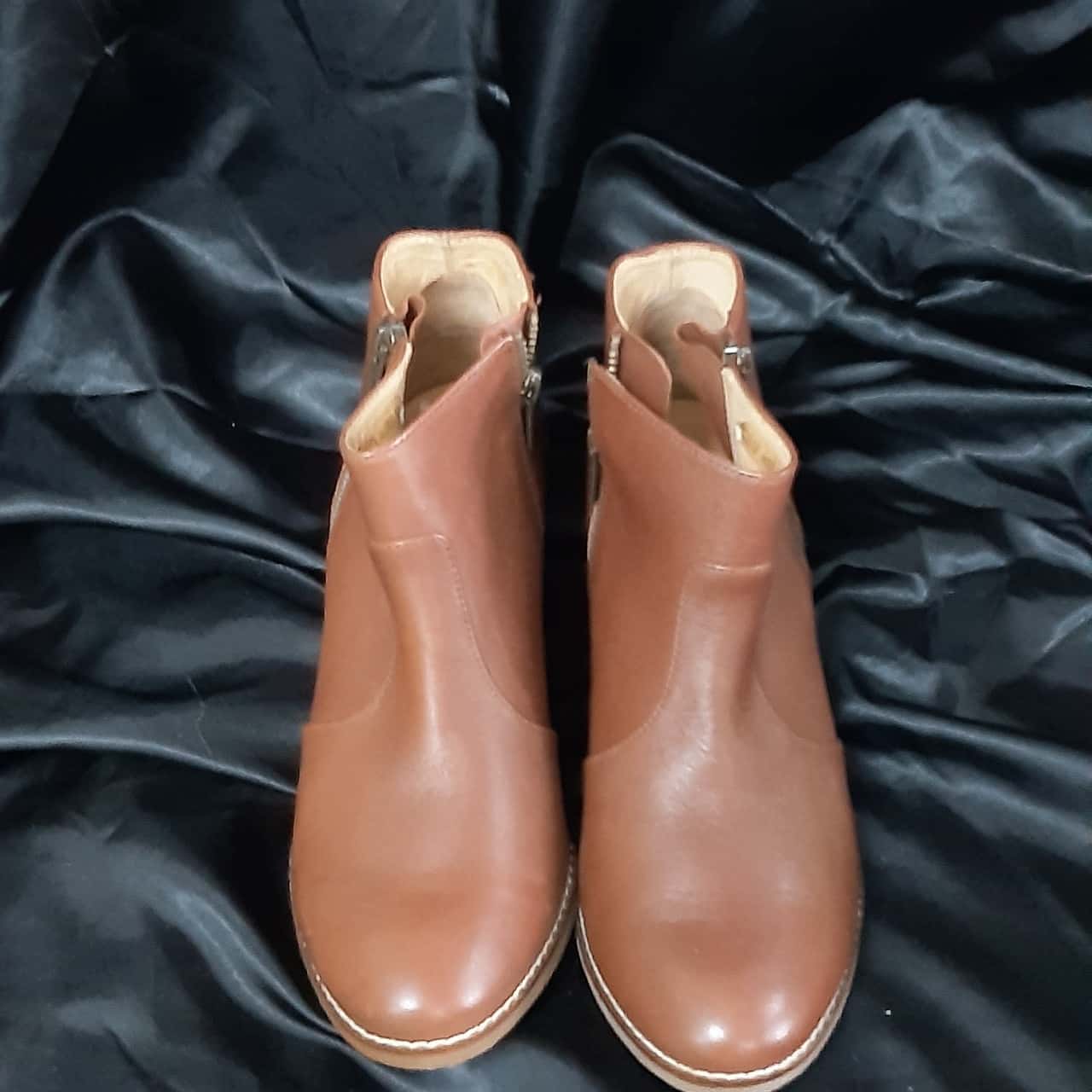 Ziera Womens Size 39 Brown Ankle Boot(s)