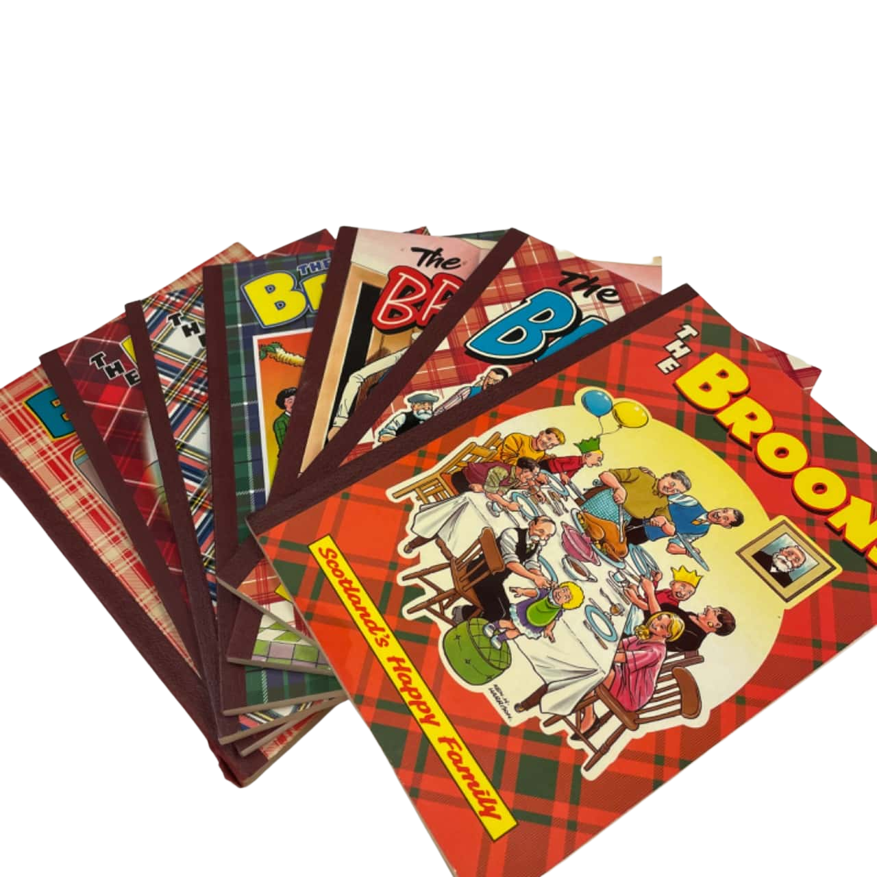 The Broons - Vintage Comic Books (Set of 7)