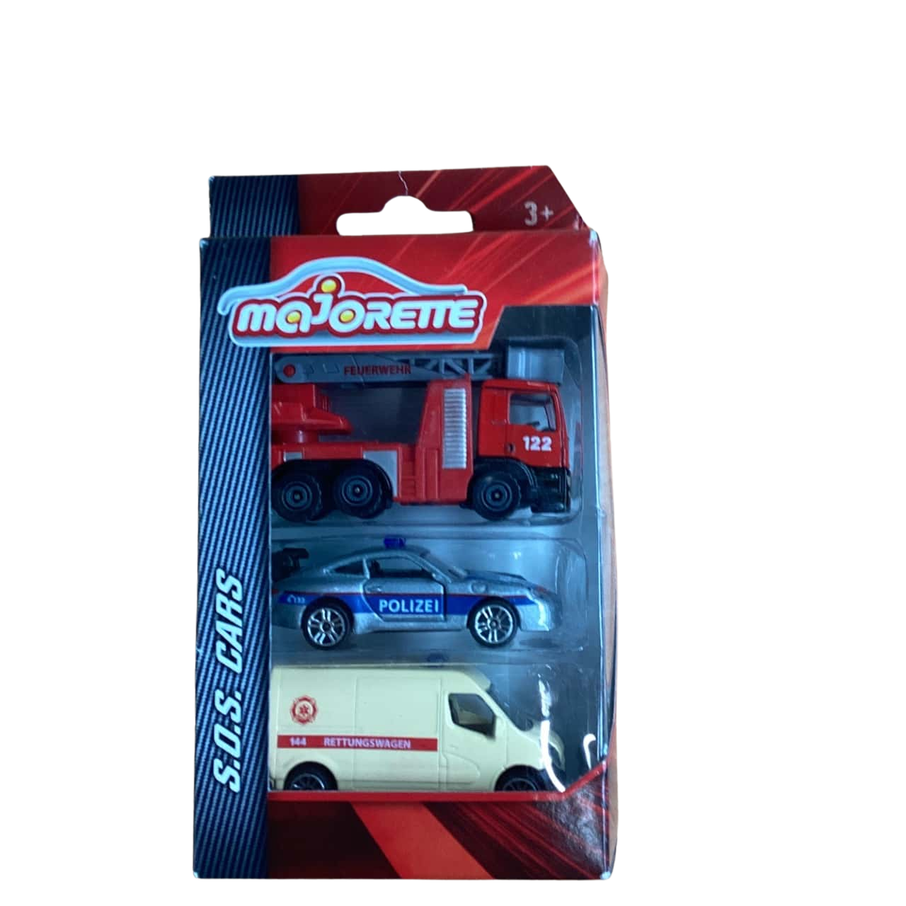 BNIB majorette sos cars(s)