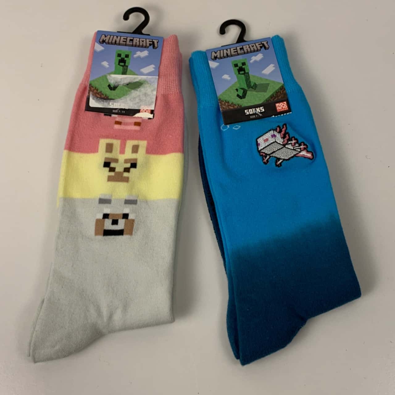 BNWT Minecraft Mojang 2 Pack Socks 7-11 Mens Multicoloured (s) - New ...