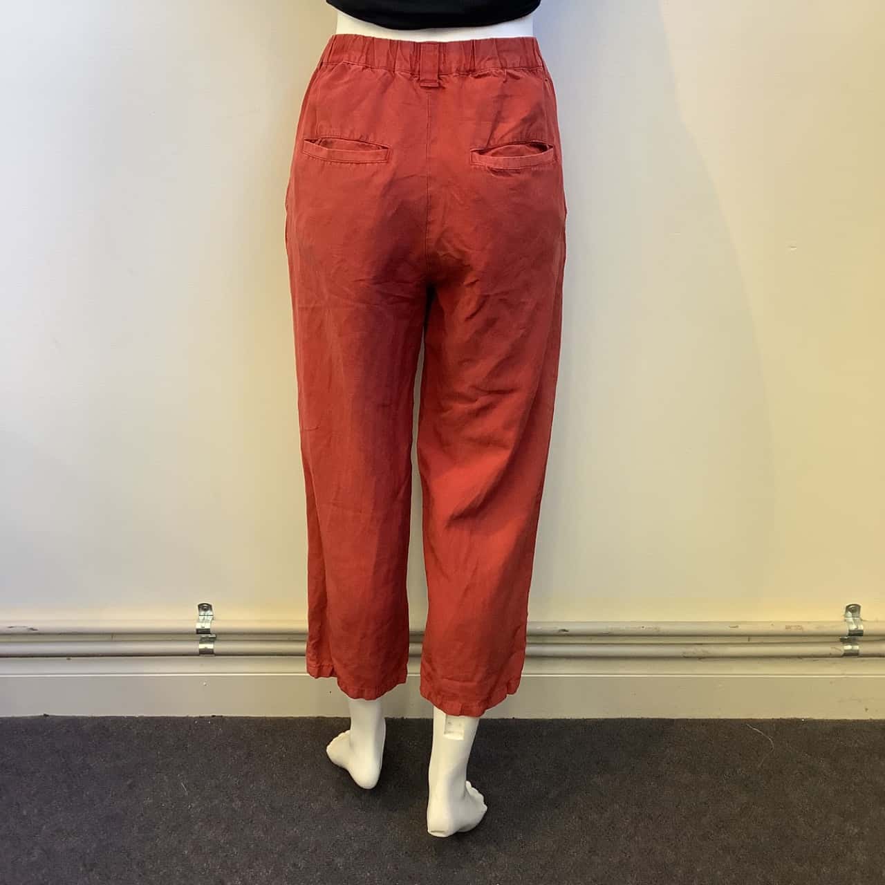 Gorman Womens Size 8 Wide Leg Pants Brick Colour(s)