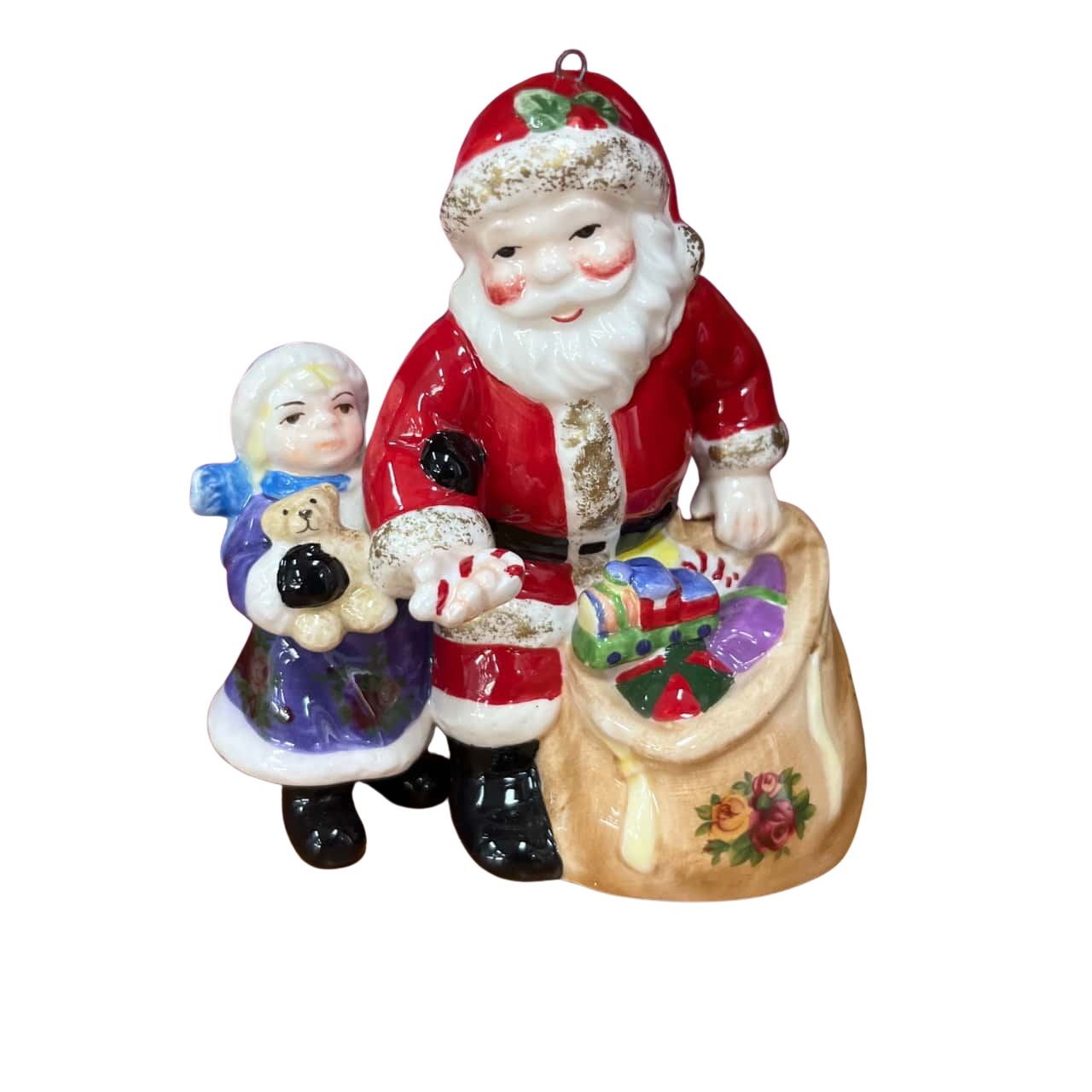 Royal Albert ‘Old Country Roses Santa Musical Xmas Ornament(s)