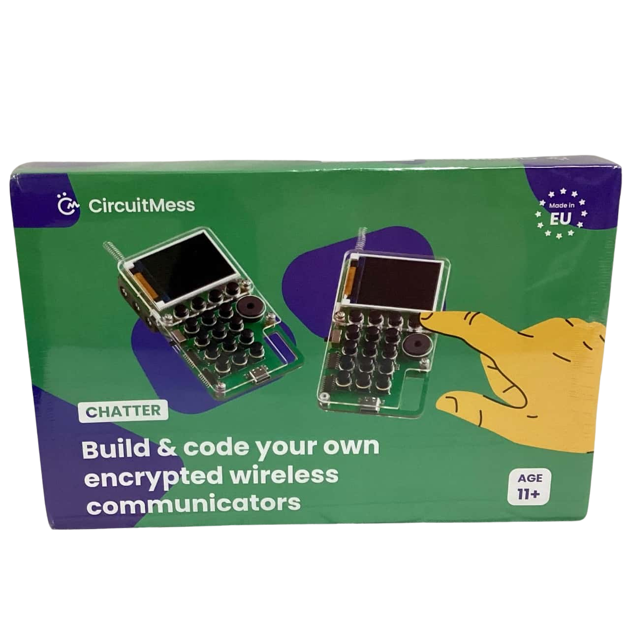 CircuitMess Build & Code Encrypted Wireless Communicators Age 11+ (s)