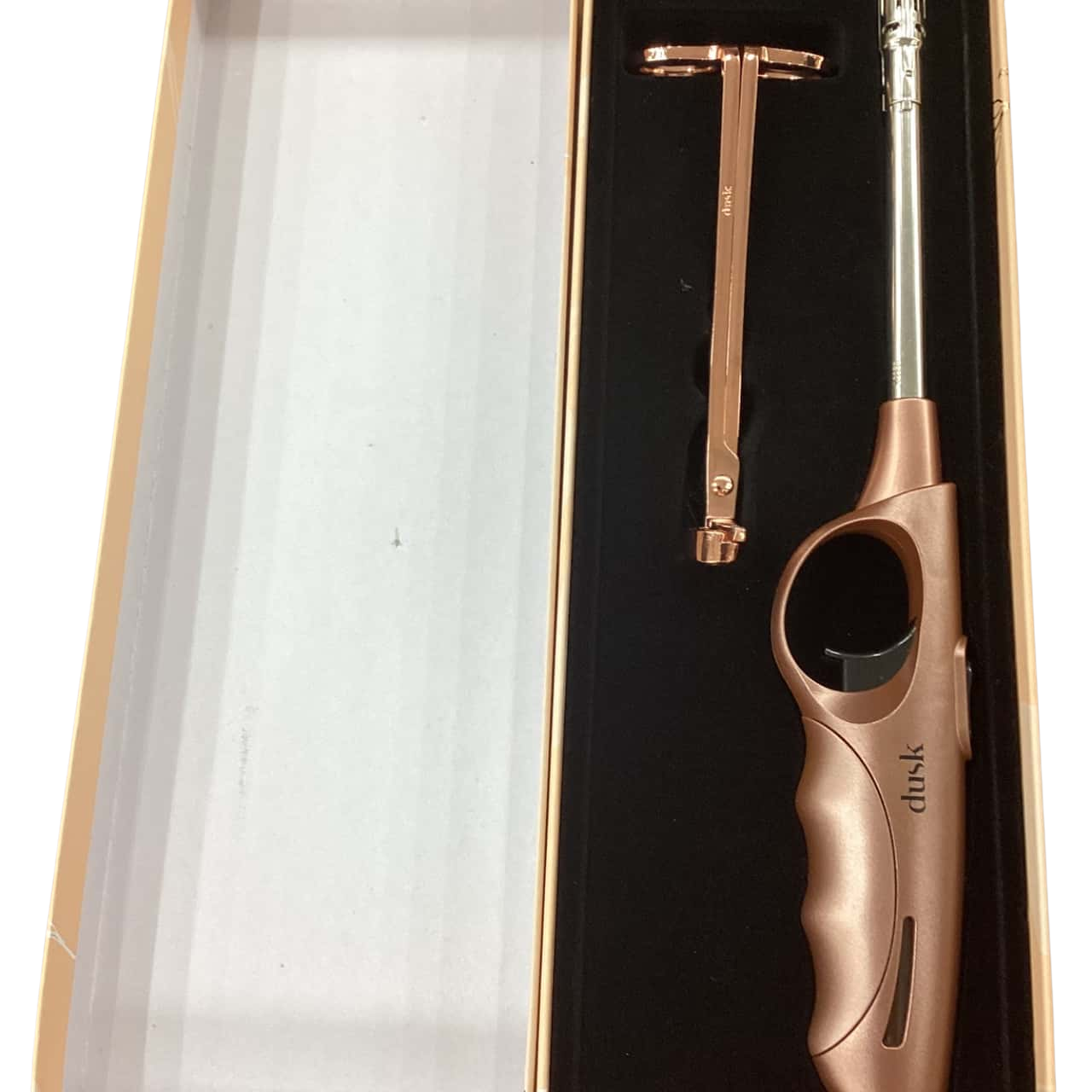Dusk Rose Gold Candle Care Kit (Turbo Lighter and Wick Trimmer)(s)