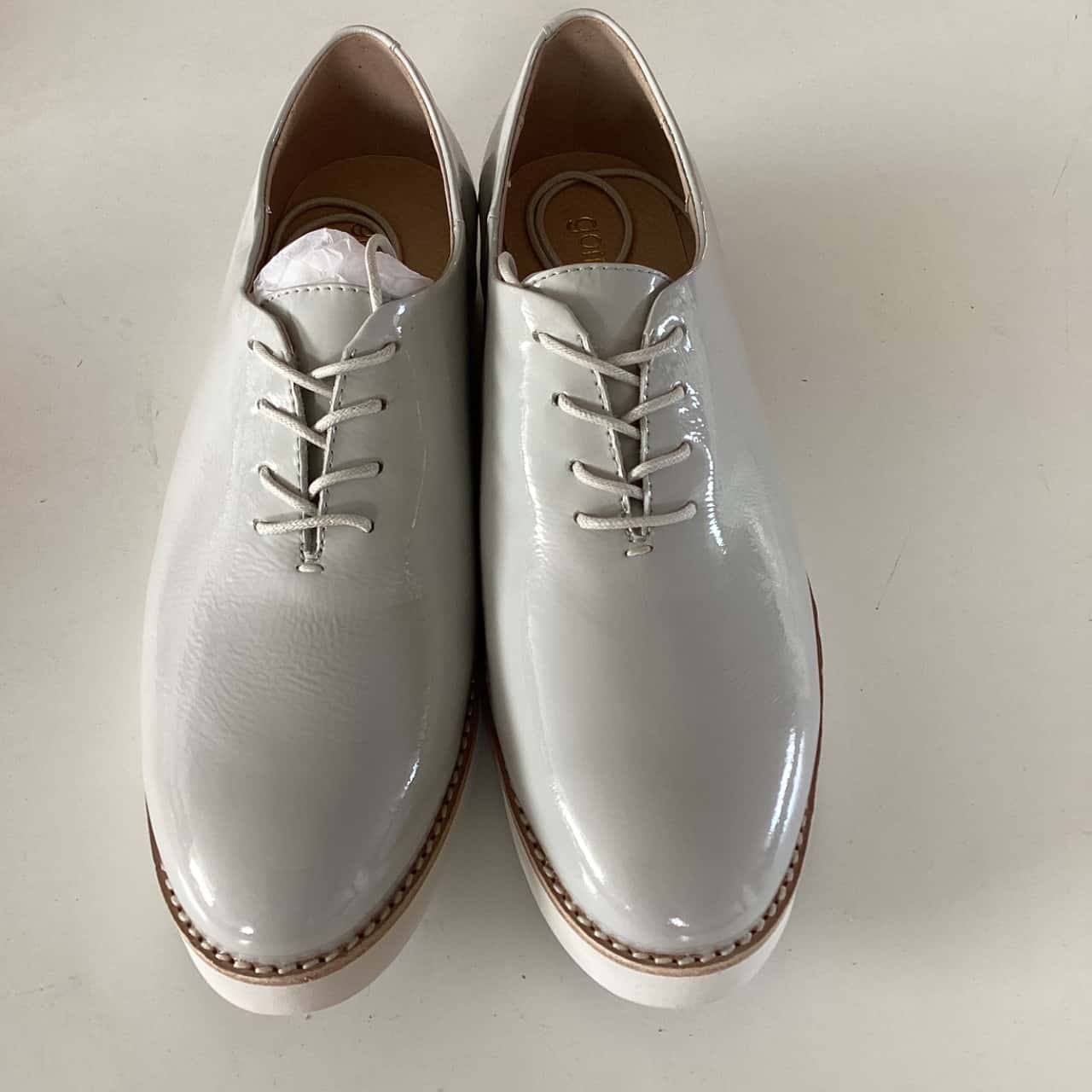 Gorman Womens Size 39 Grey lace up shoes(s)