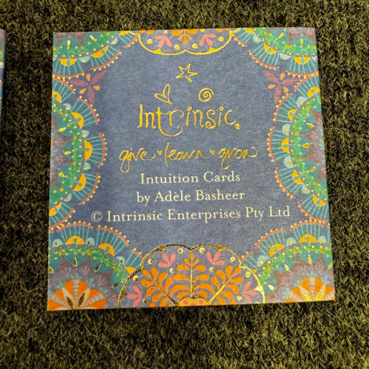 Intrinsic Intuition Courage Cards (s)
