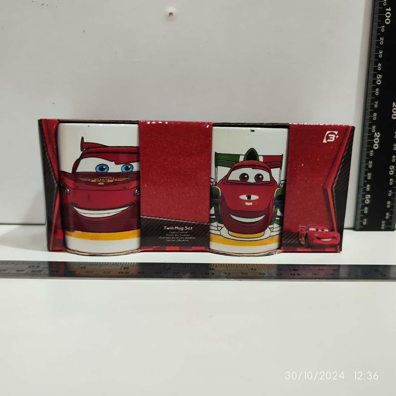 Cars Twins Mug Set As New in Box