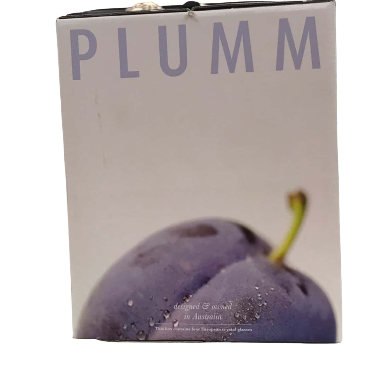 Plumm Quality RedA Wine Glasses set of 4 as NEW(s)