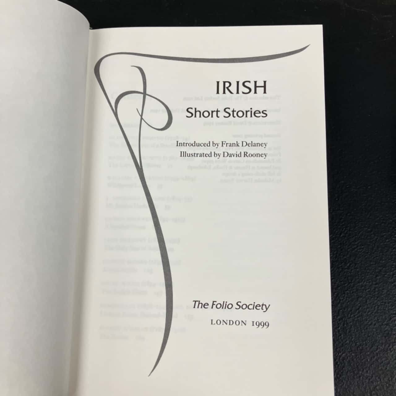 Folio Society Special Edition ‘Irish Short Stories’(s)