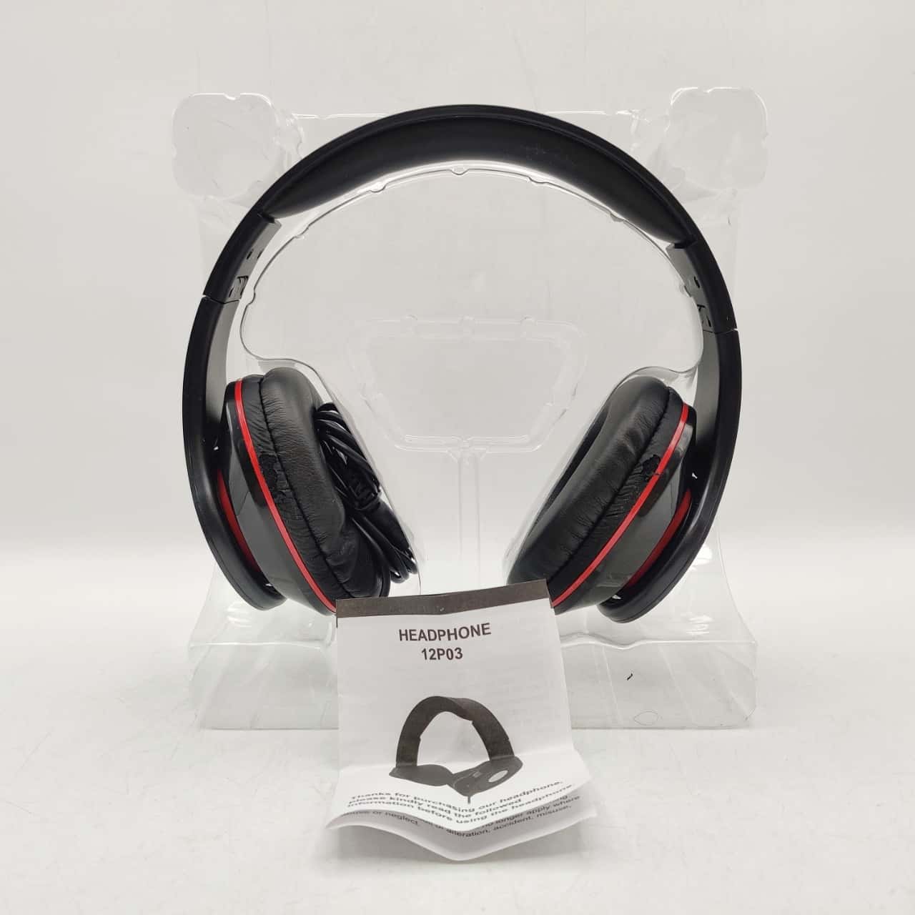 Audiosonic Black Hi-Fi Headphones