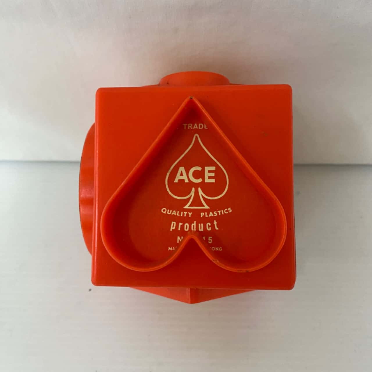 Vintage ACE Cookie Cutter Red/Orange Cube(s)