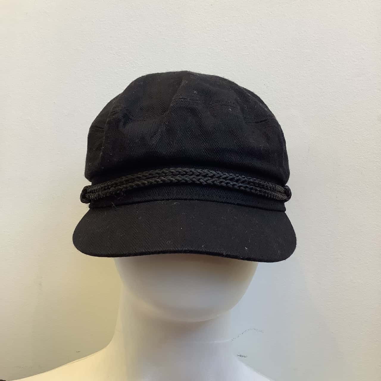 Brixton Mens Size S Fiddler Cap Black (s)