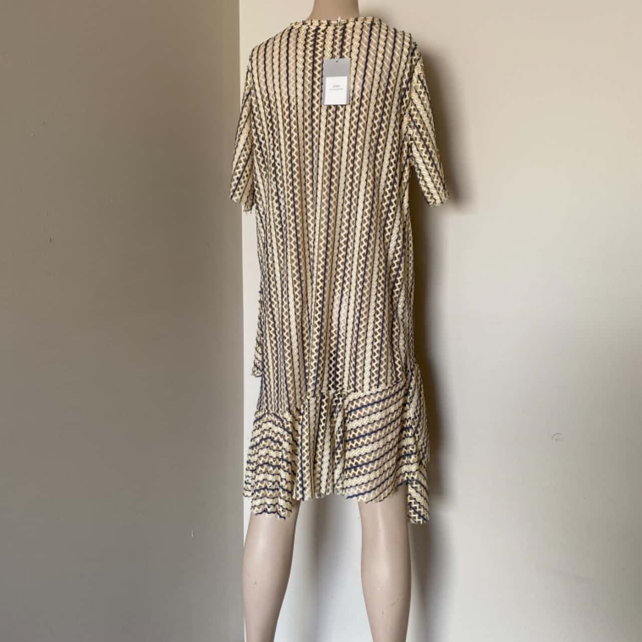 Zara W/B Collection Netted Ruffle Dress(s)