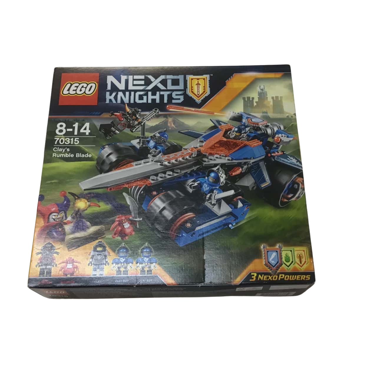 LEGO 70315 Nexo Knight’s Clays’s Rumble Blade(s)