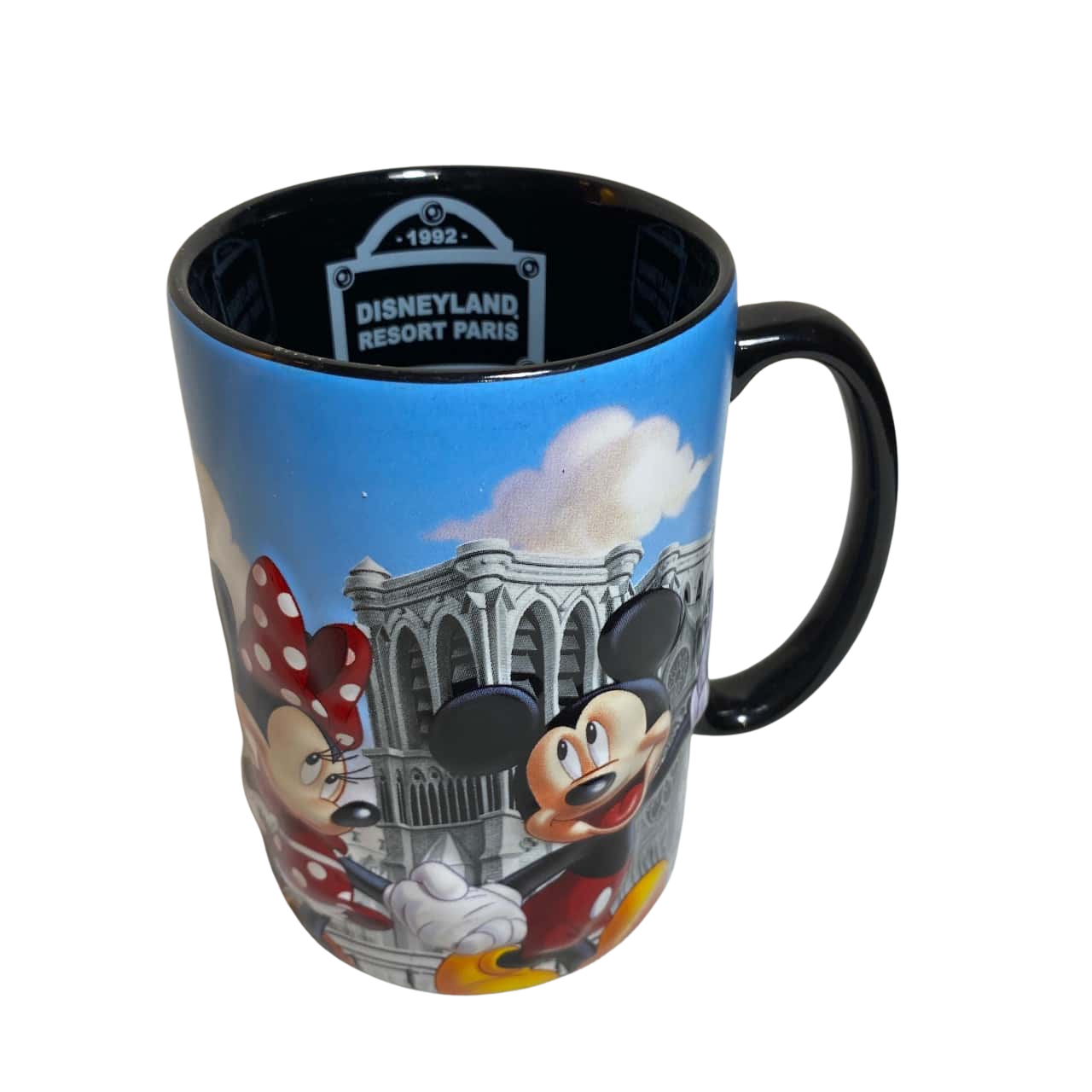 Disney Epcot World Showcase Paris Coffee Mug Cup Tour Eiffel 5" Height ...