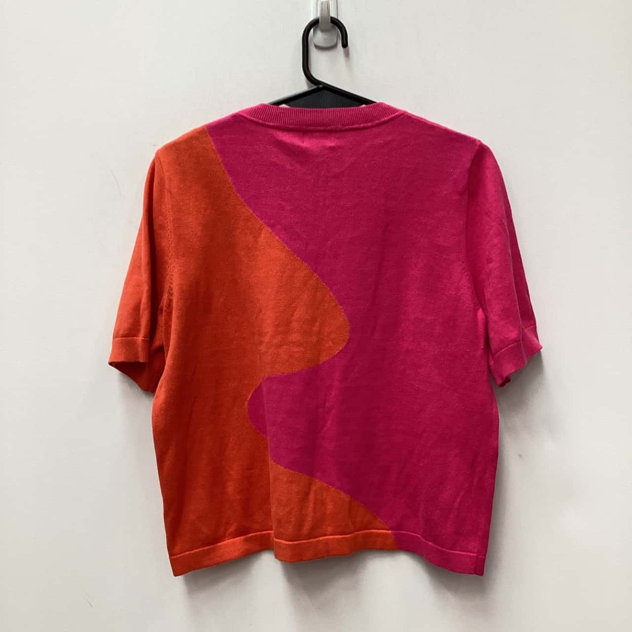 Gorman Womens Size 12 Short Sleeve Top Orange / Pink(s)