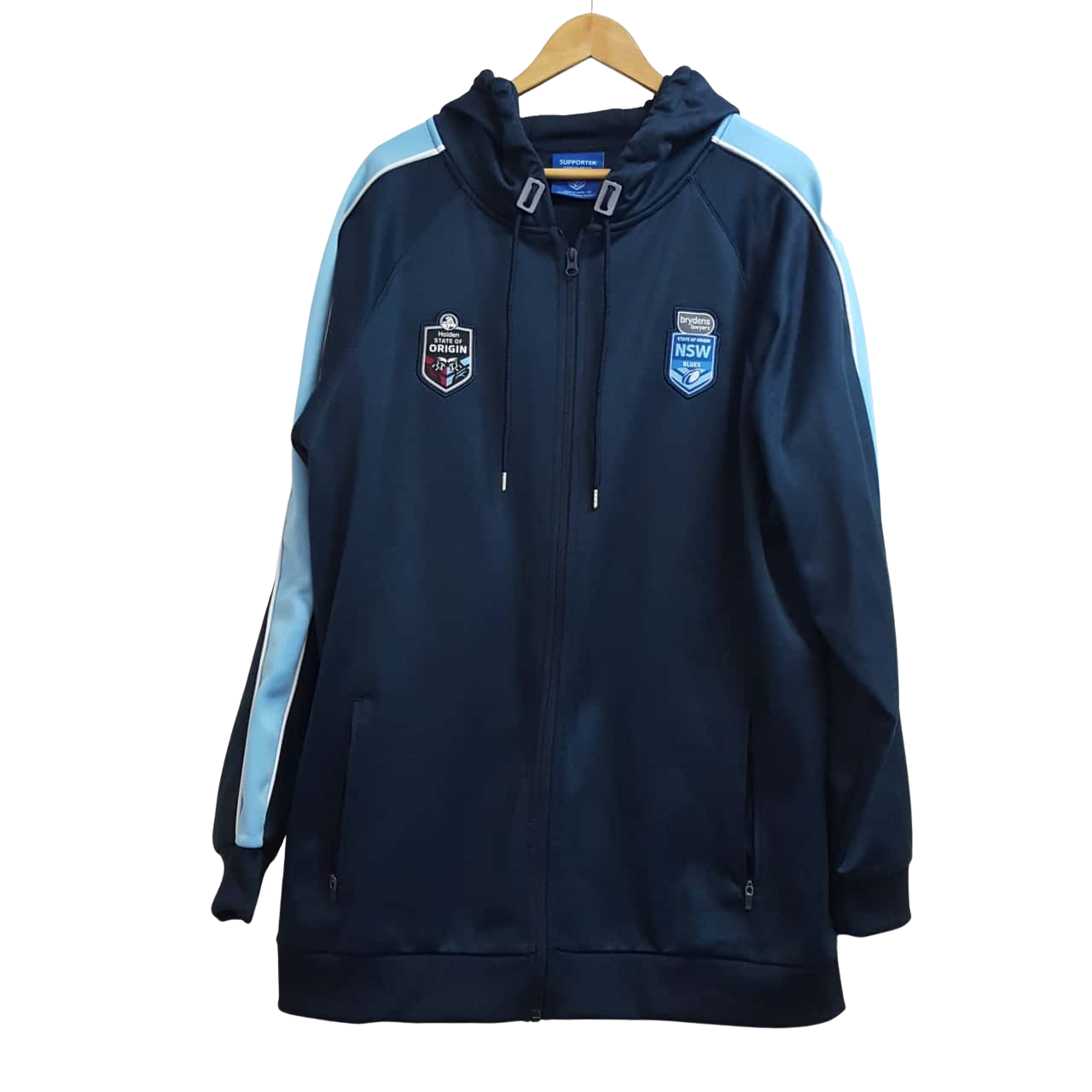 NRL NSW Blues State of Origin Zip up hooded Jacket Men's size 3XL(s)
