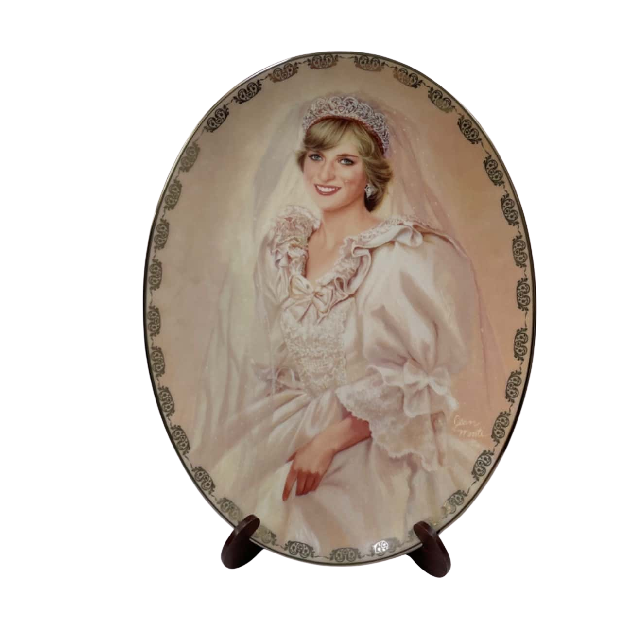 Princess Diana Commemorative plate The Bradford Exchange 1997