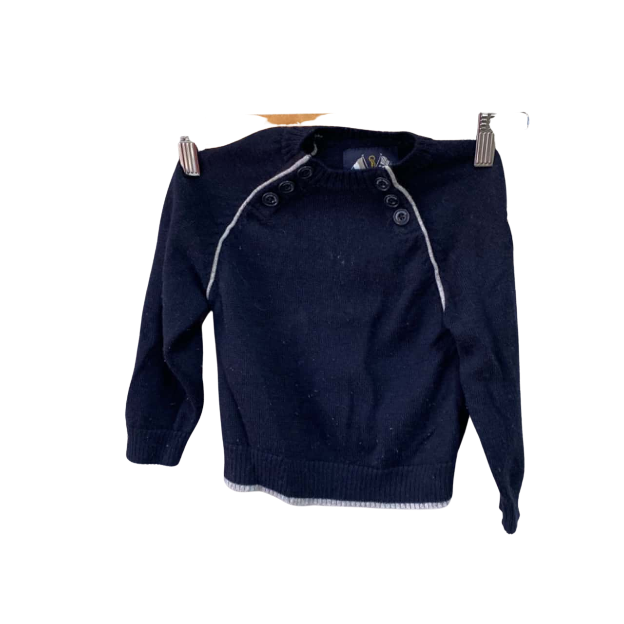 Jacadi Kids Size 02A Navy Blue