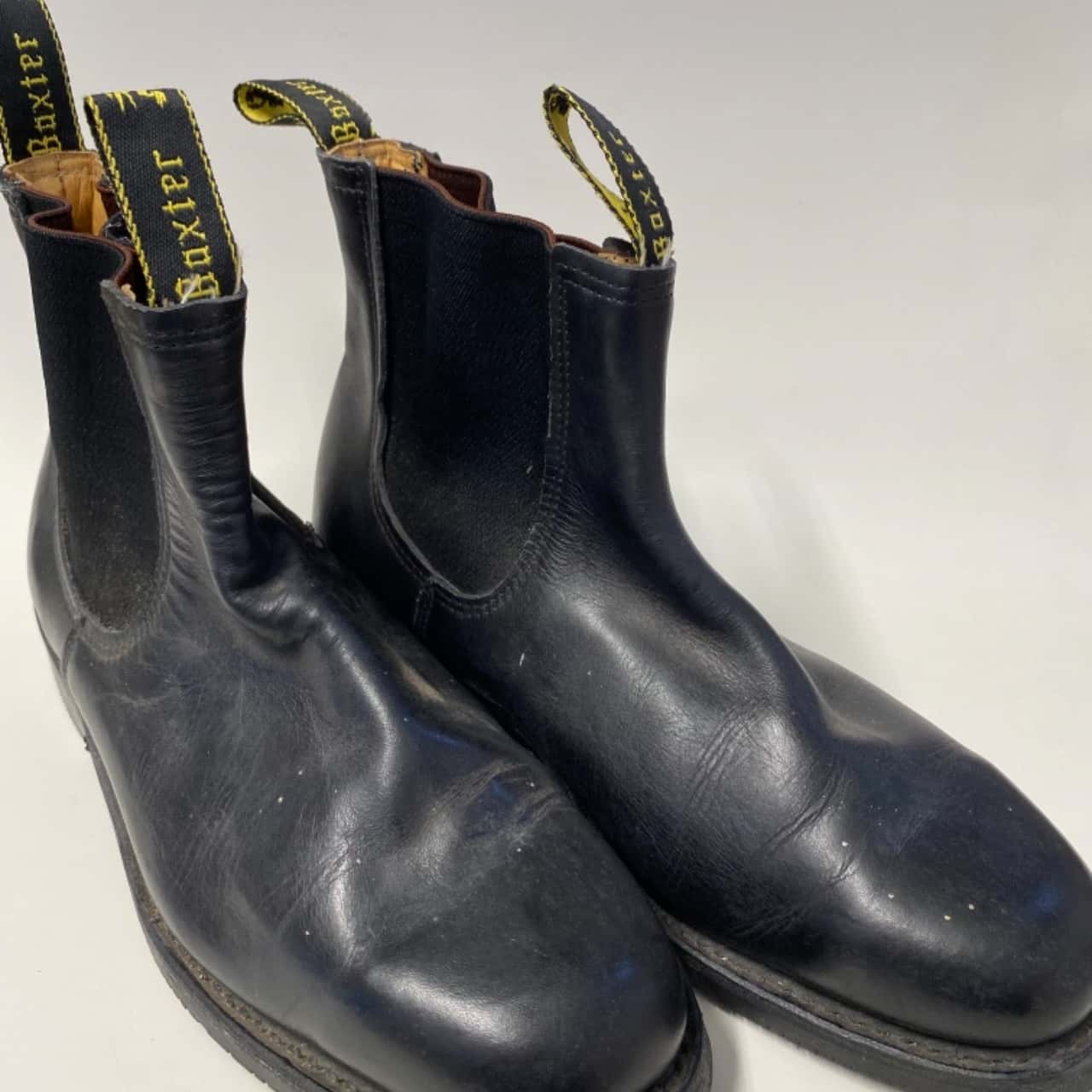 Men’s Black Baxter Leather Boots