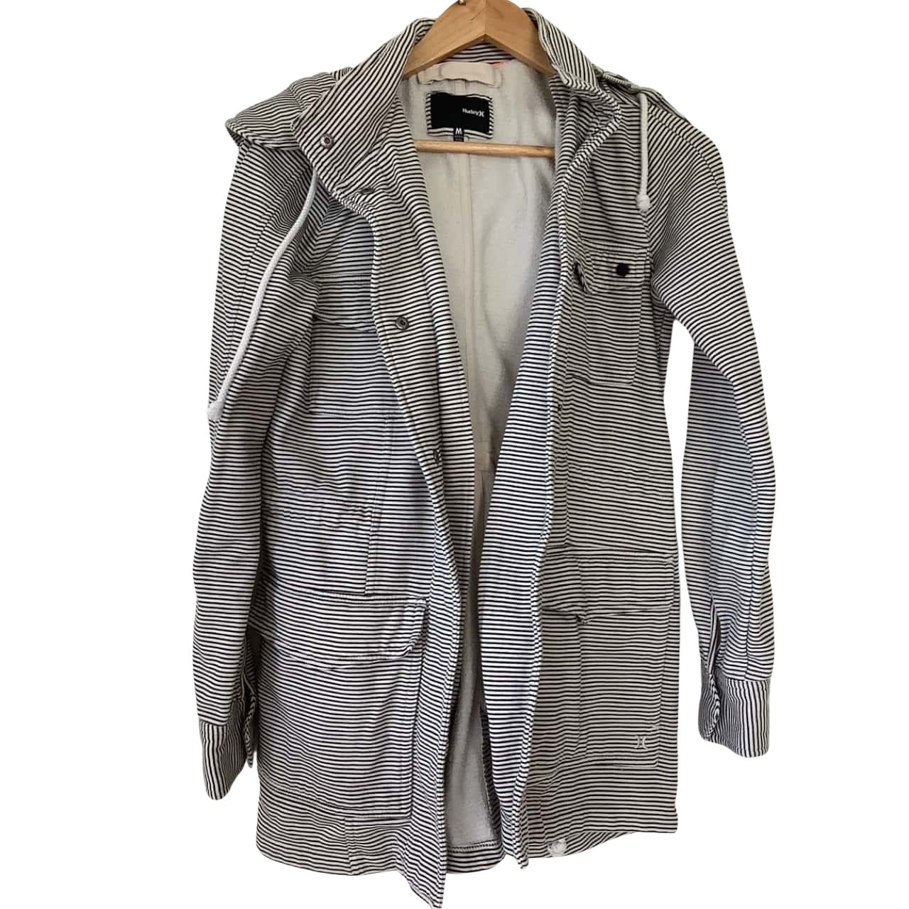 Hurley Long Line Jacket. Size M (s)
