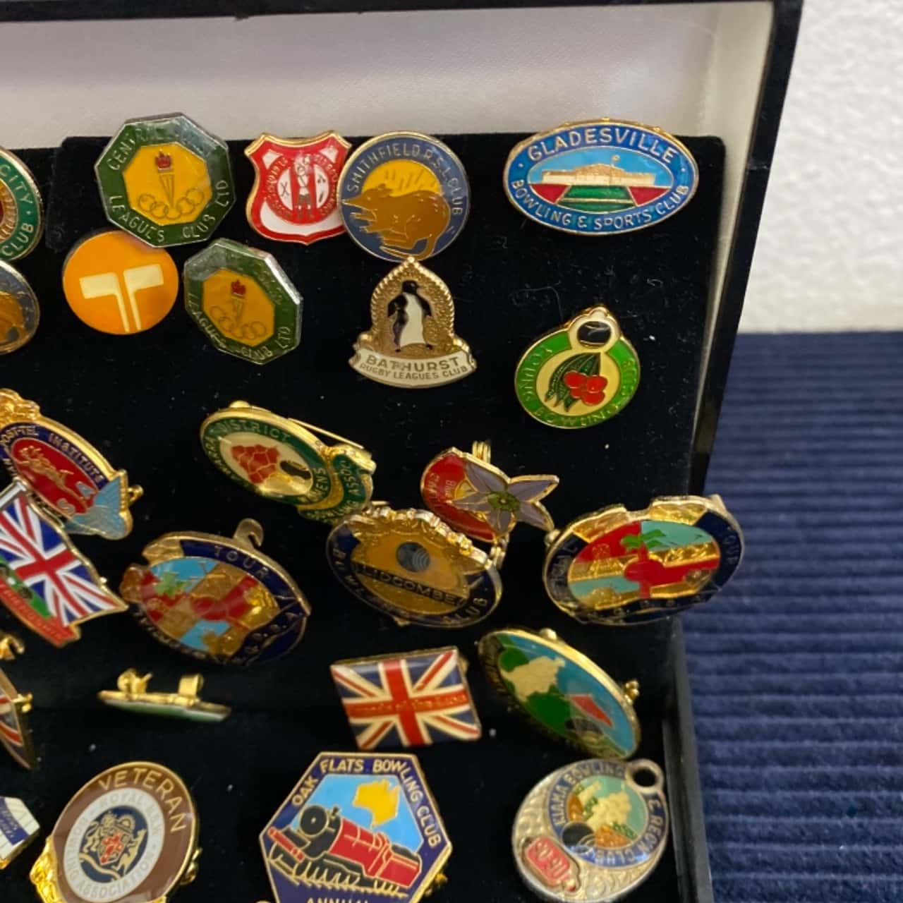 Collectors badges and pins collection