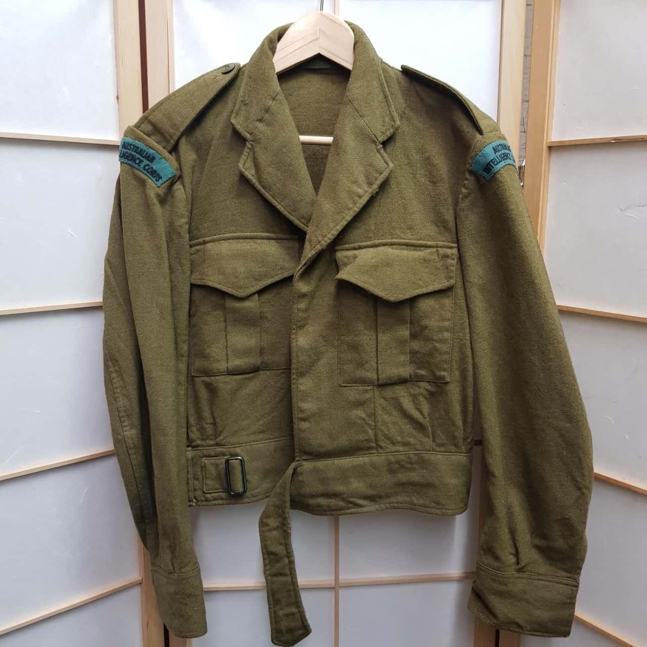 Vintage Retro Army / Military Short Length Jacket To Suit M/L(s)