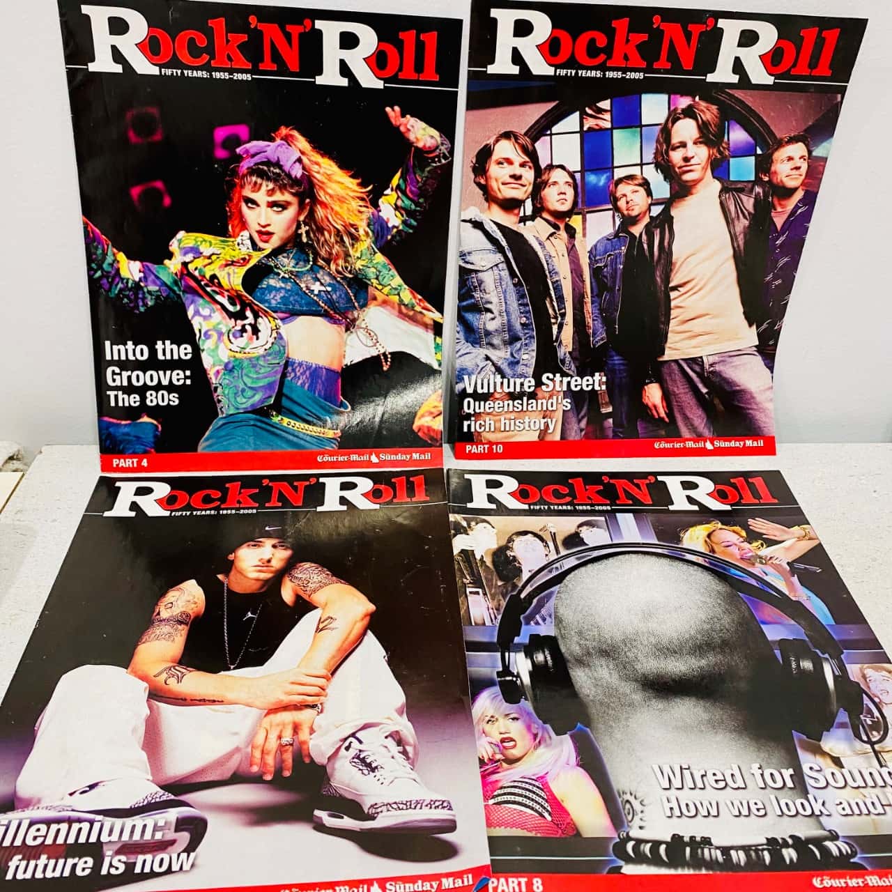 Music Magazines- Series from Courier Mail- Collectors Delight(s)