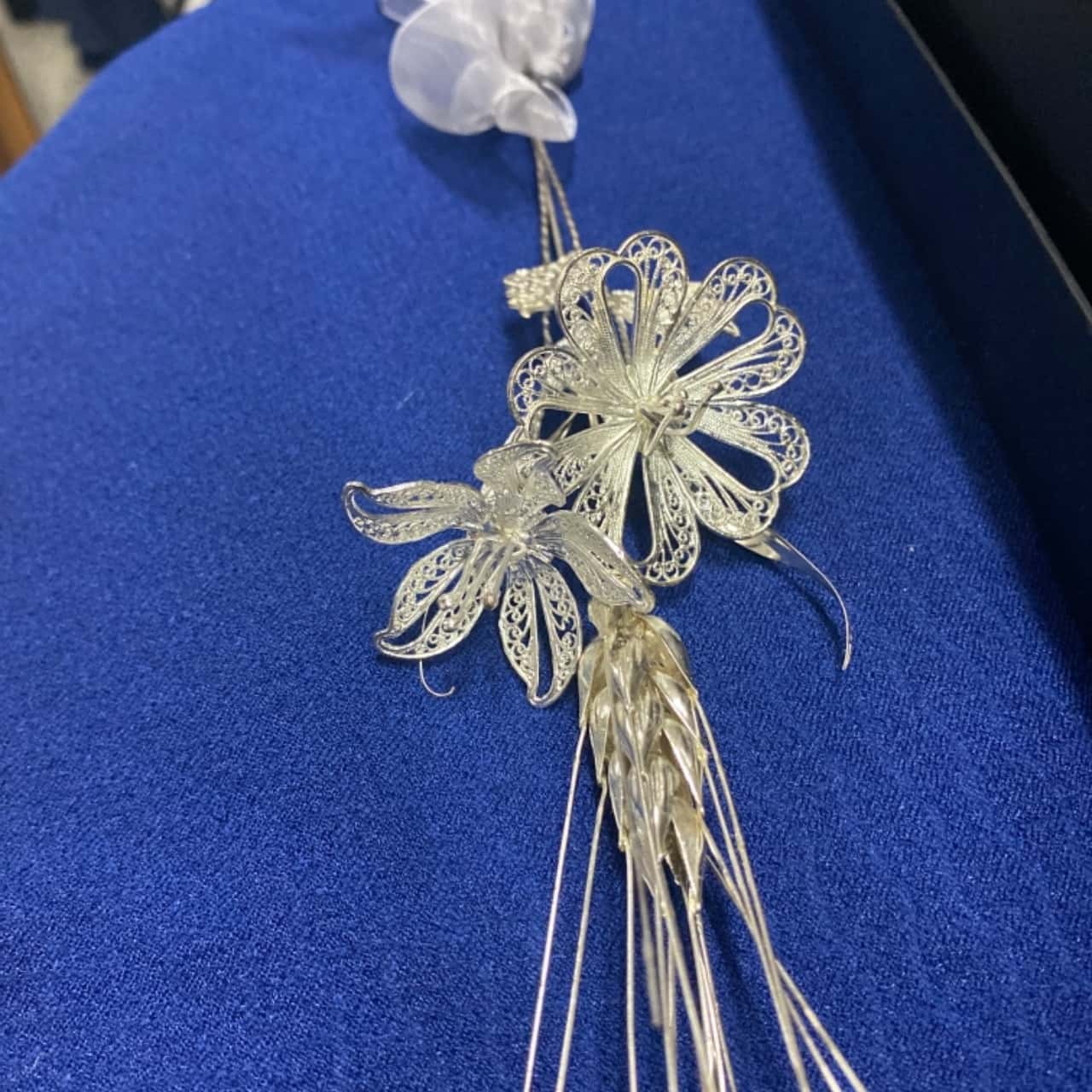 HANDCRAFTED SILVER FlOWERS in Box(s)