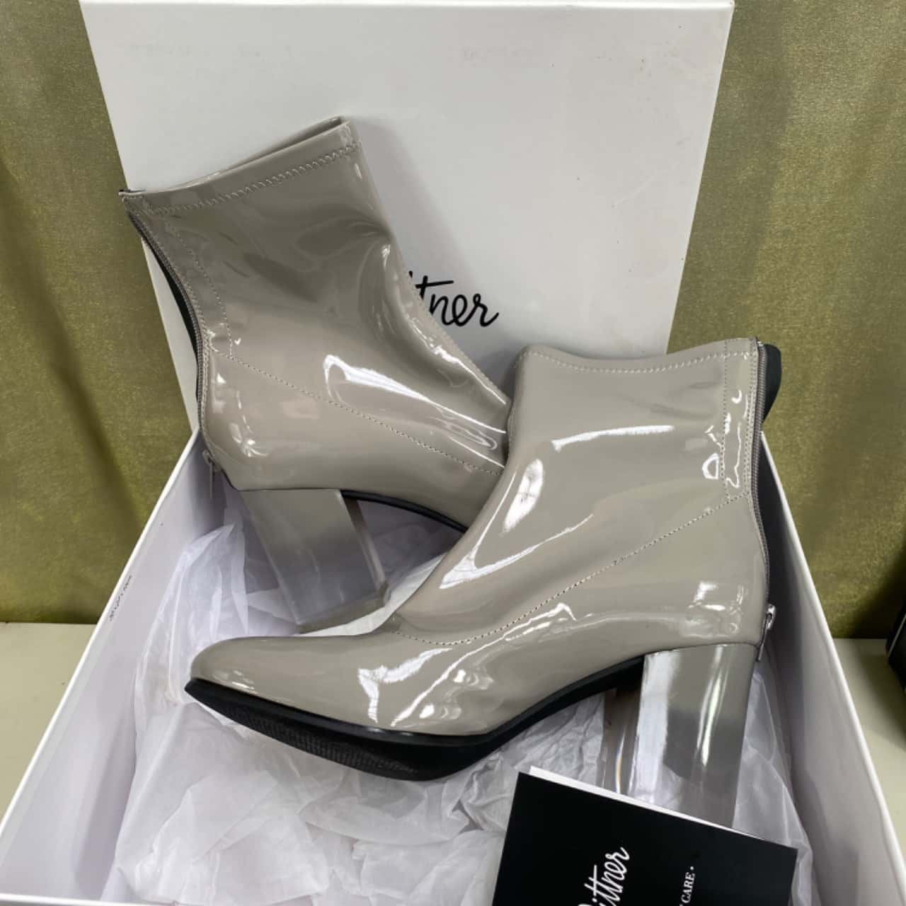 Wittner grey boots Size 39(s)