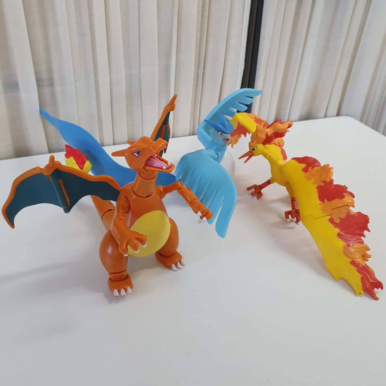 Jazwares Pokémon 6" Posable Figures Charizard, Articuno & Moltres(s)