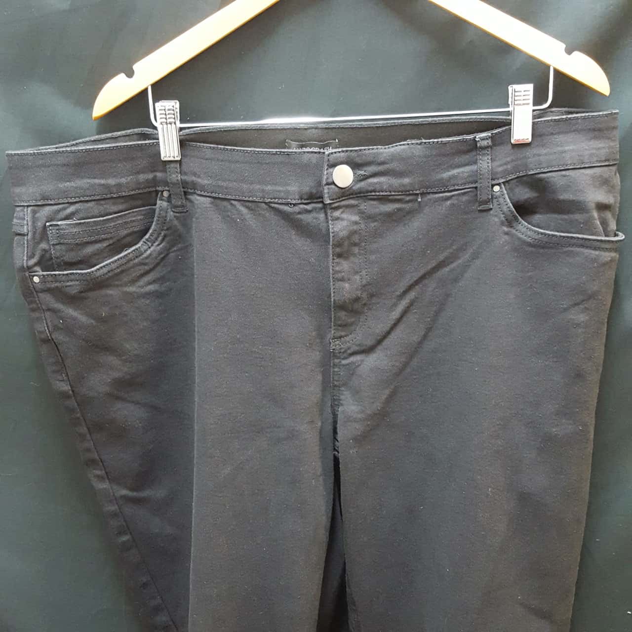 Autograph Mens Size 20 Stretch Black Jeans