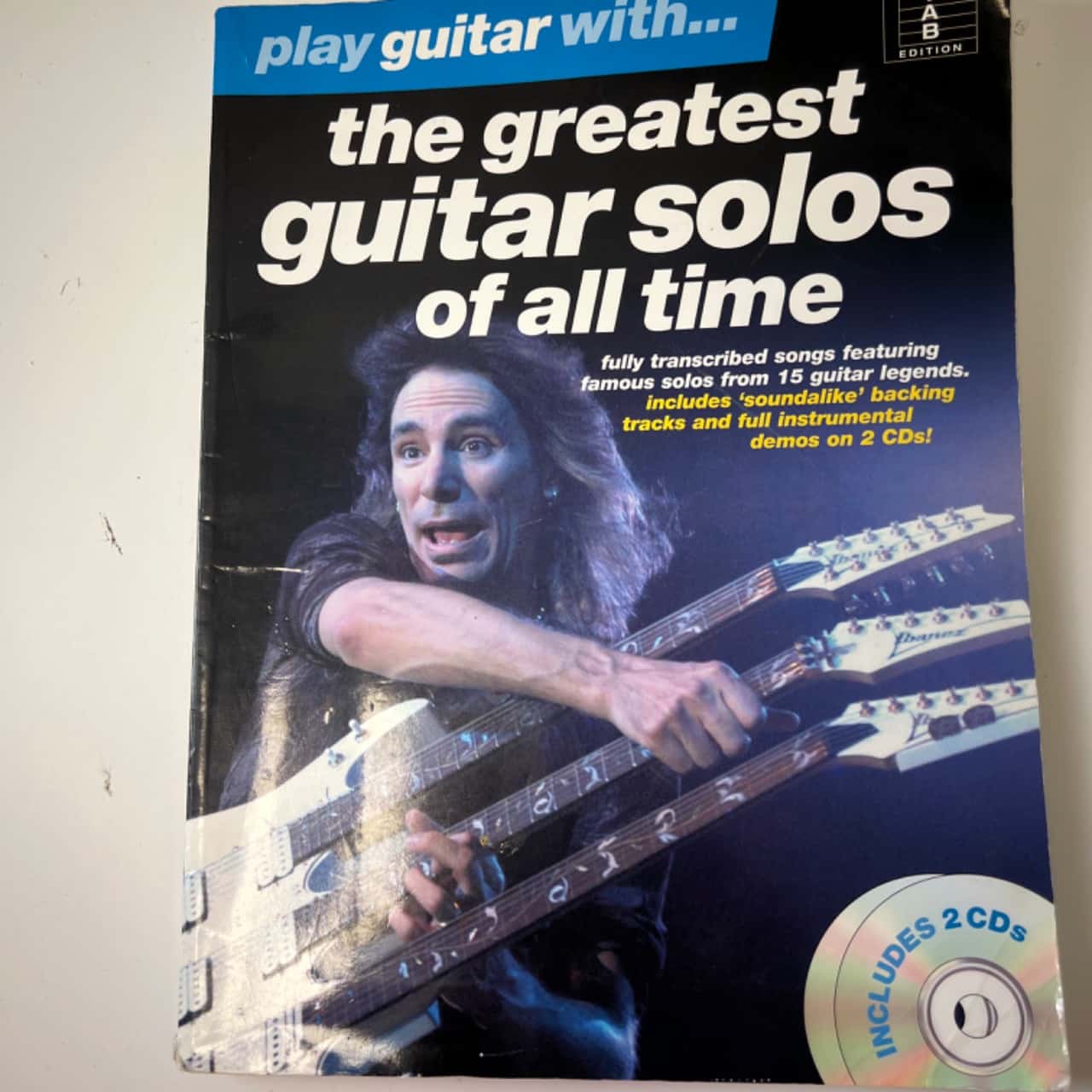 The greatest guitar solos of all time no cds included (s)
