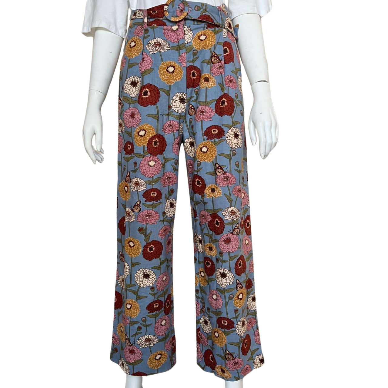 Princess Highway Womens High Waist Wide Leg Pant Size 10 (s)