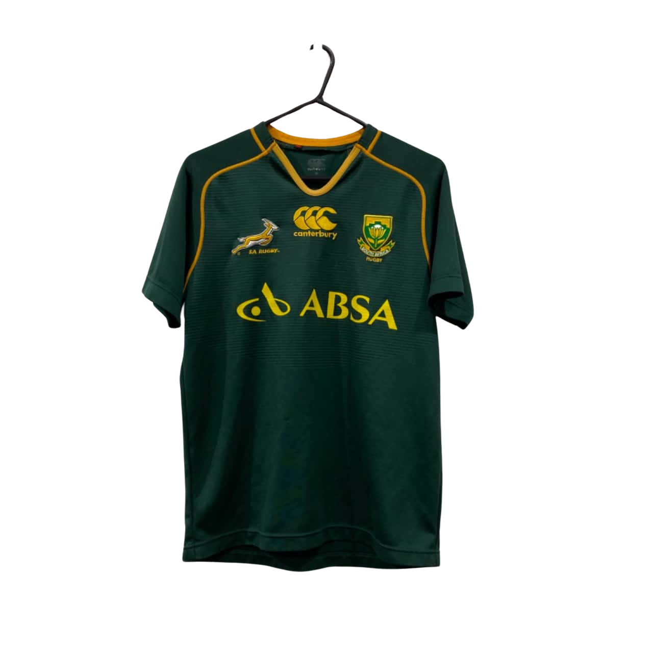 Canterbury South Africa’s rugby jersey Unisex Size M Green (s)
