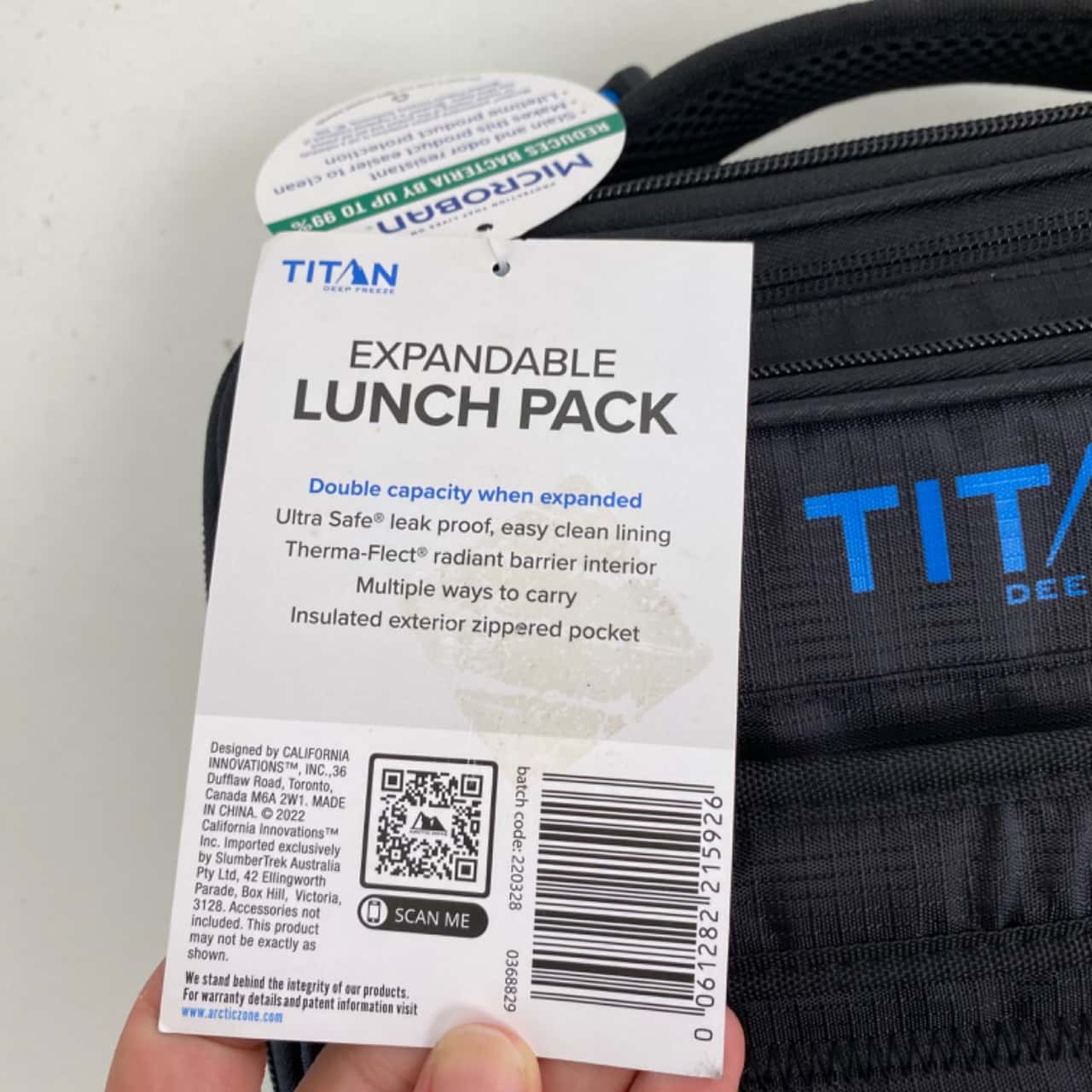 Titan Deep Freeze Expandable Lunch Pack High Performance(s)