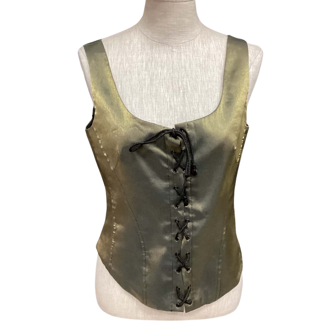 Womens Size 12 Sleeveless Gold Top