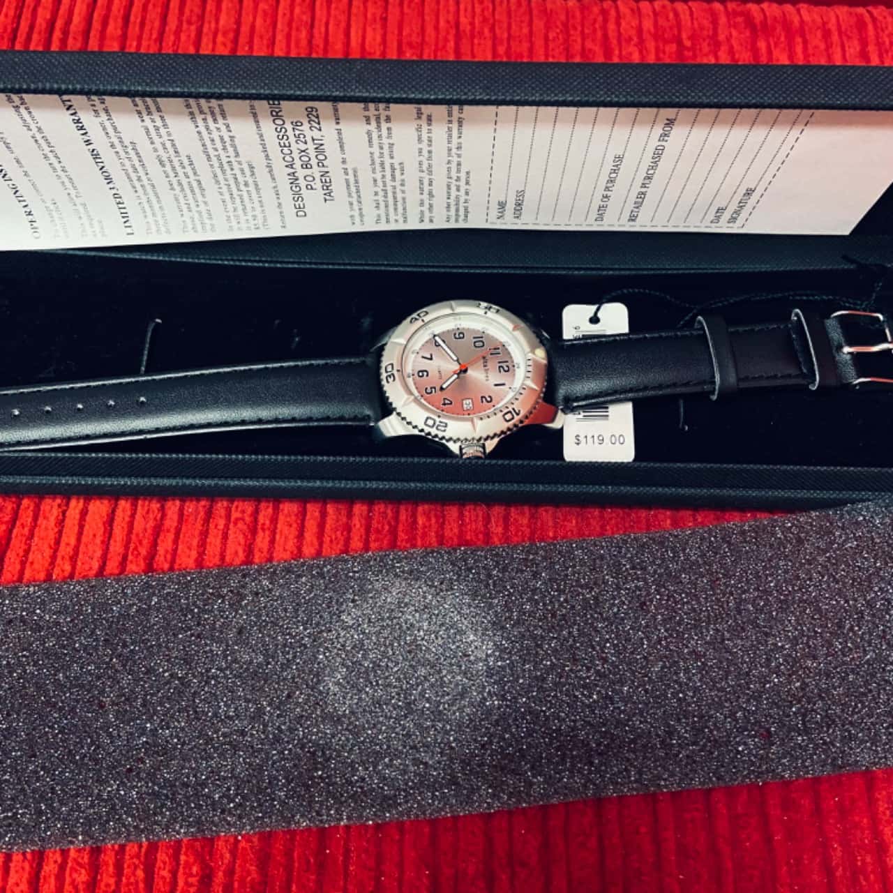 Alta Linea Stainless Steel Watch