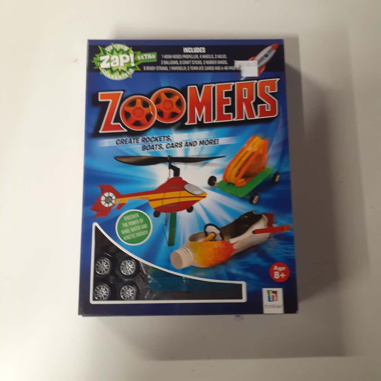 Zoomers, Create Rockets, Boats, Cars & More