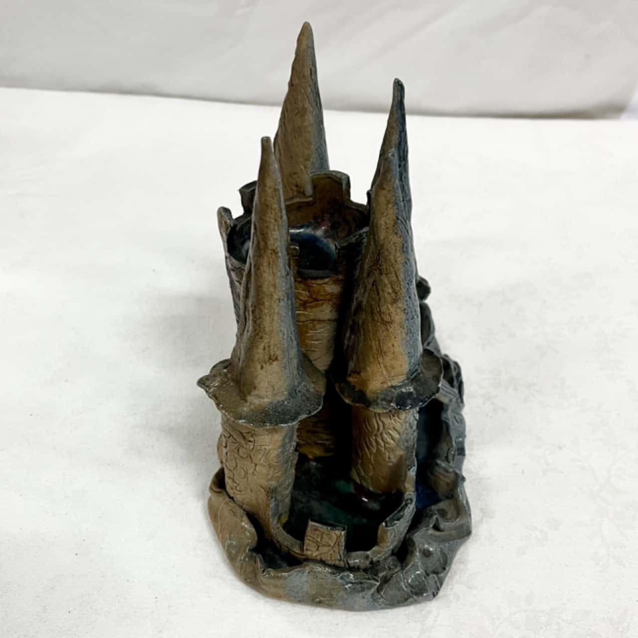 Handcrafted Pottery Castle oil burner-so unique(s)
