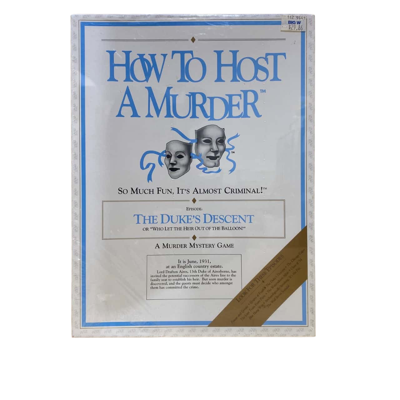 How To Host A Murder Board Game(s)