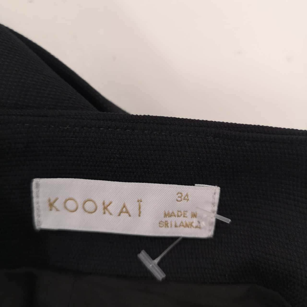 Kookai Womens Size 34 Black mini skirt