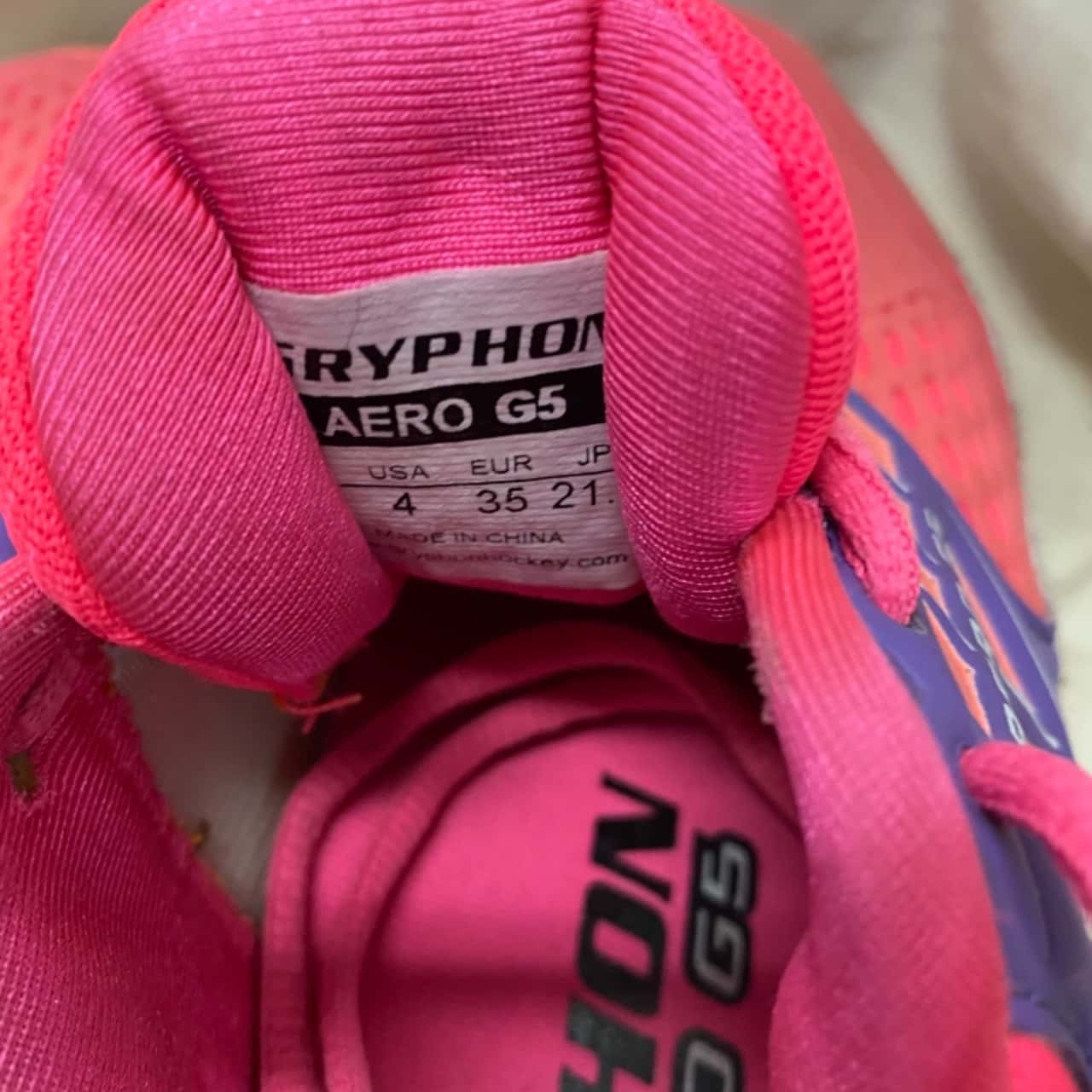 Gryphon Aero G5 Other Kids Size 4 Shoes Pink