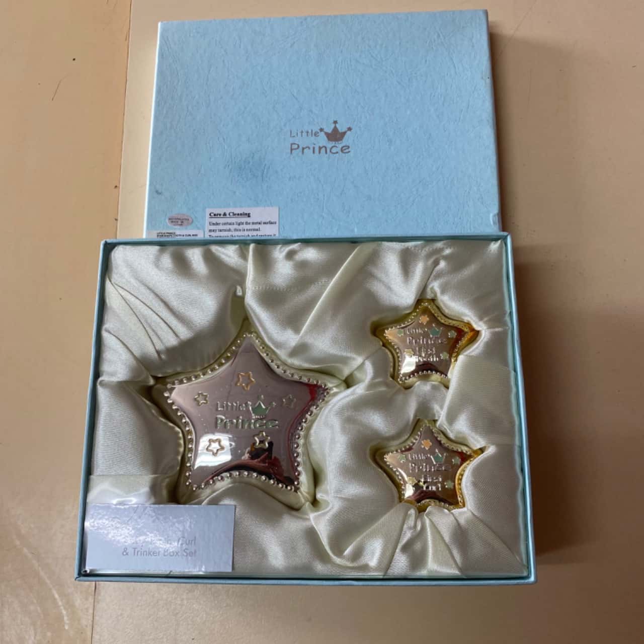 Little Prince Tooth & Curl box & Trinket box