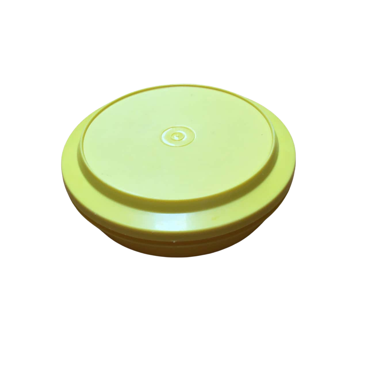 Vintage Tupperware Yellow Bowl With Lid 1206-36 & 1207-64