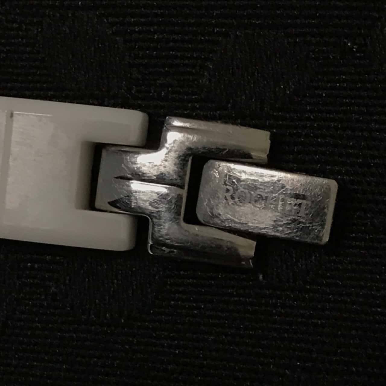 Mens Rochet White and Silver Bracelet (s)