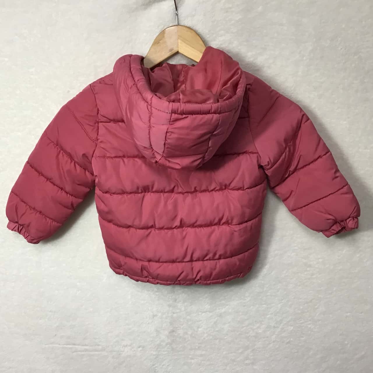 Anko Girls Size 3 Pink Hooded Puffer Jacket