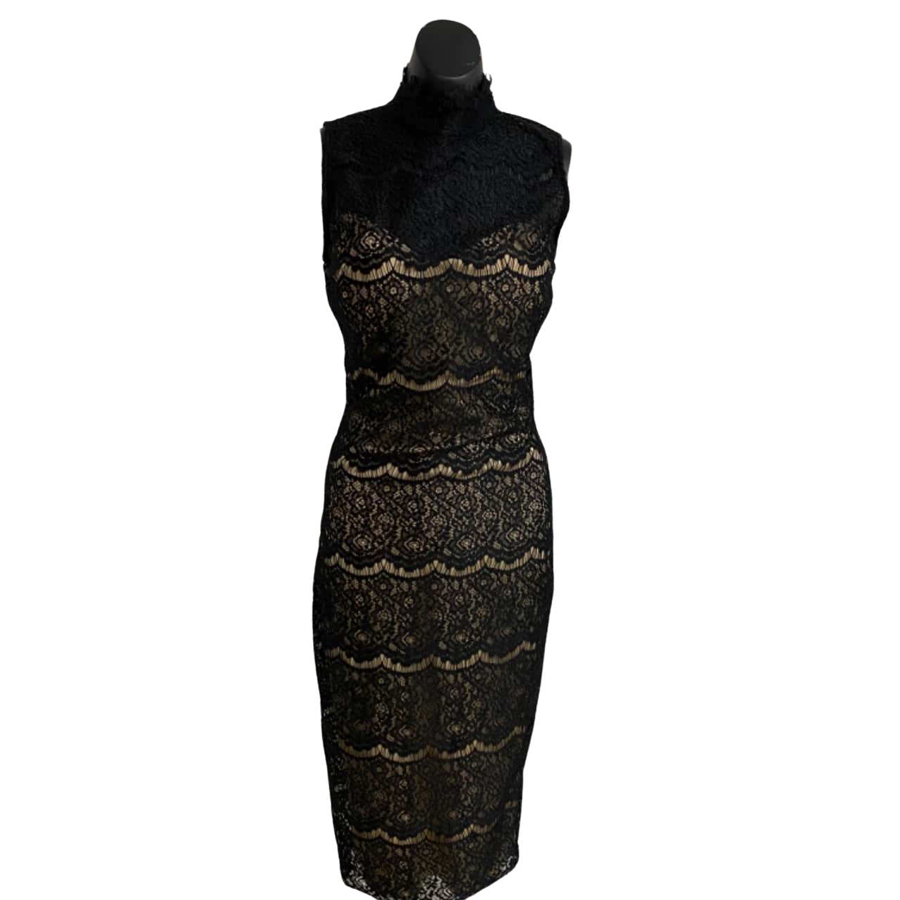 Womens Hot Miami Styles Size 8 / S Cocktail Dress Black