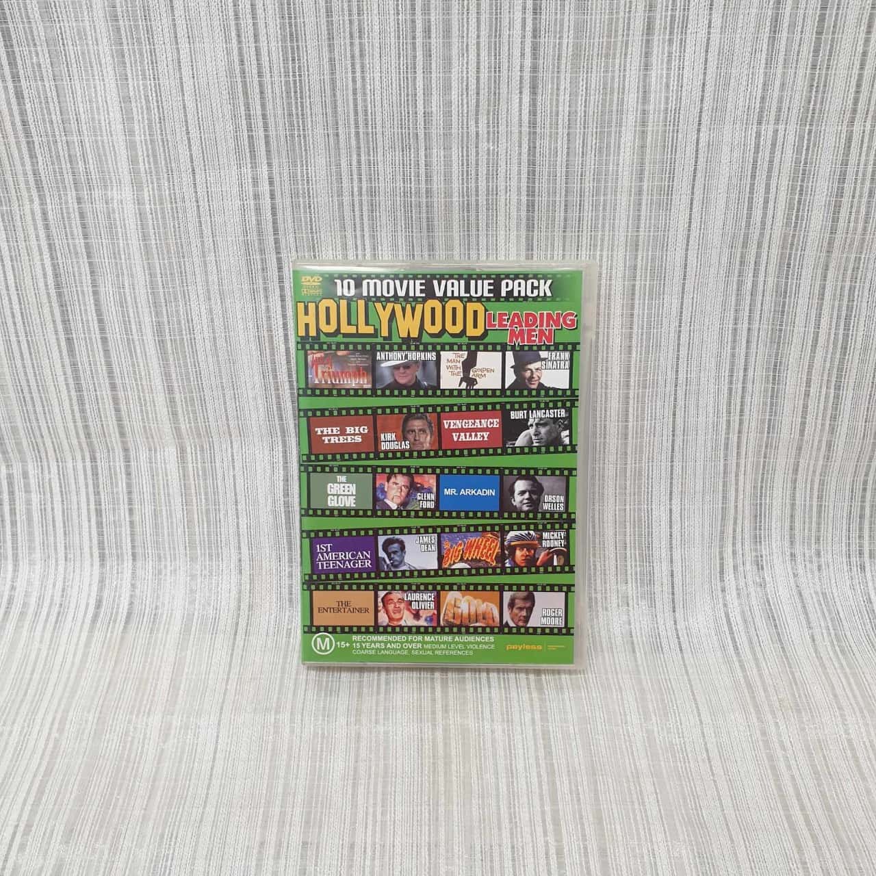 DVDs Movies - Hollywood All Time Greats - Leading Men - 10 Value Movie ...