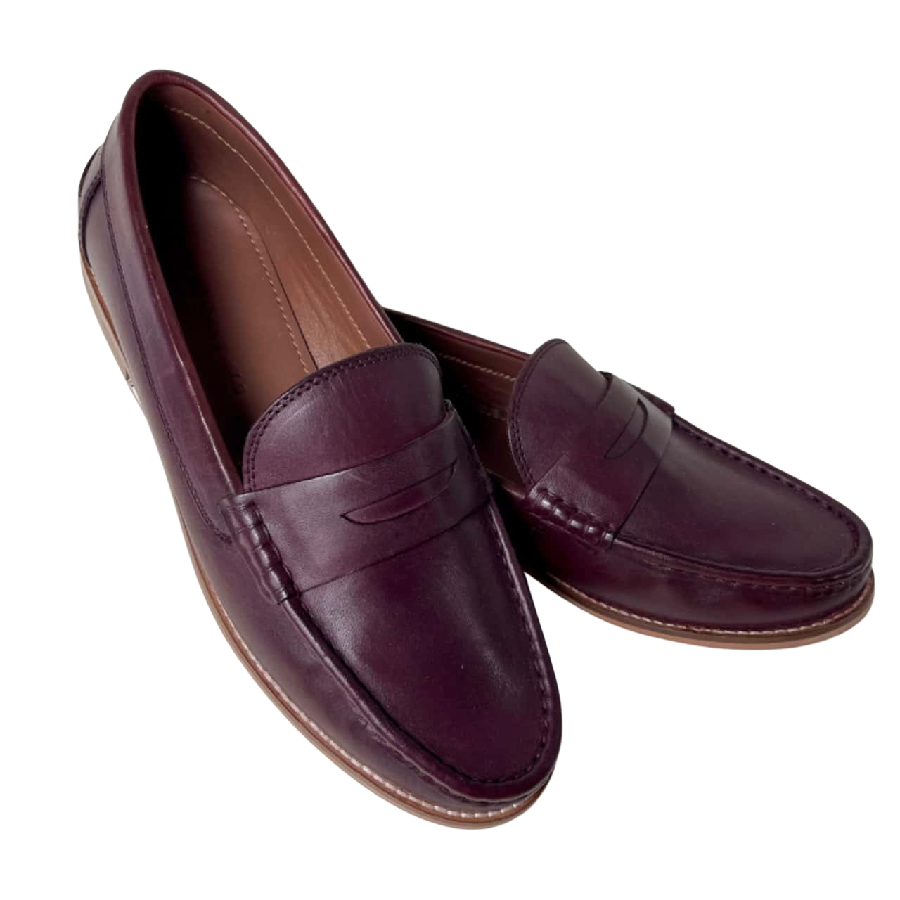 Double Oak Mills Mens Size 10 Maroon Double Oak Mills Mens Size 10 Maroon